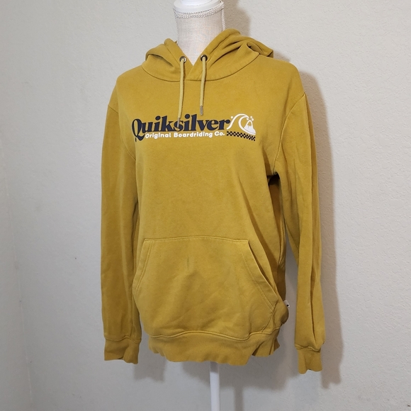 Quiksilver | Shirts | Quicksilver Mustard Yellow Hoodie | Poshmark